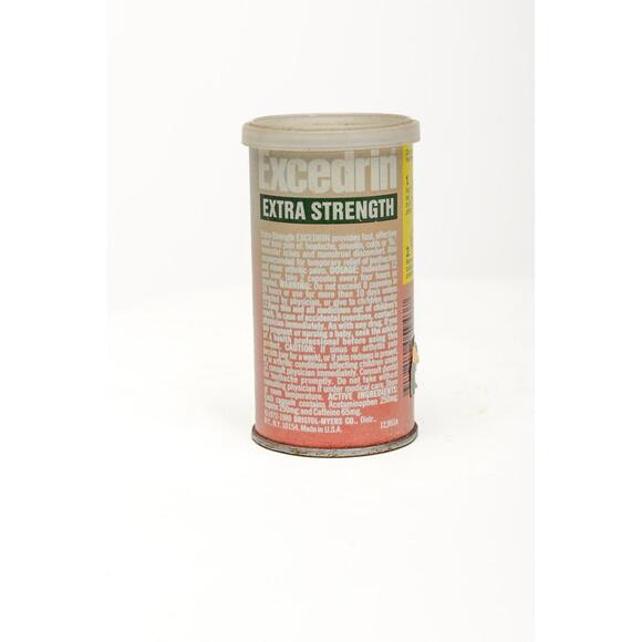 Other | Vintage Extra Strength Excedrin Can | Poshmark